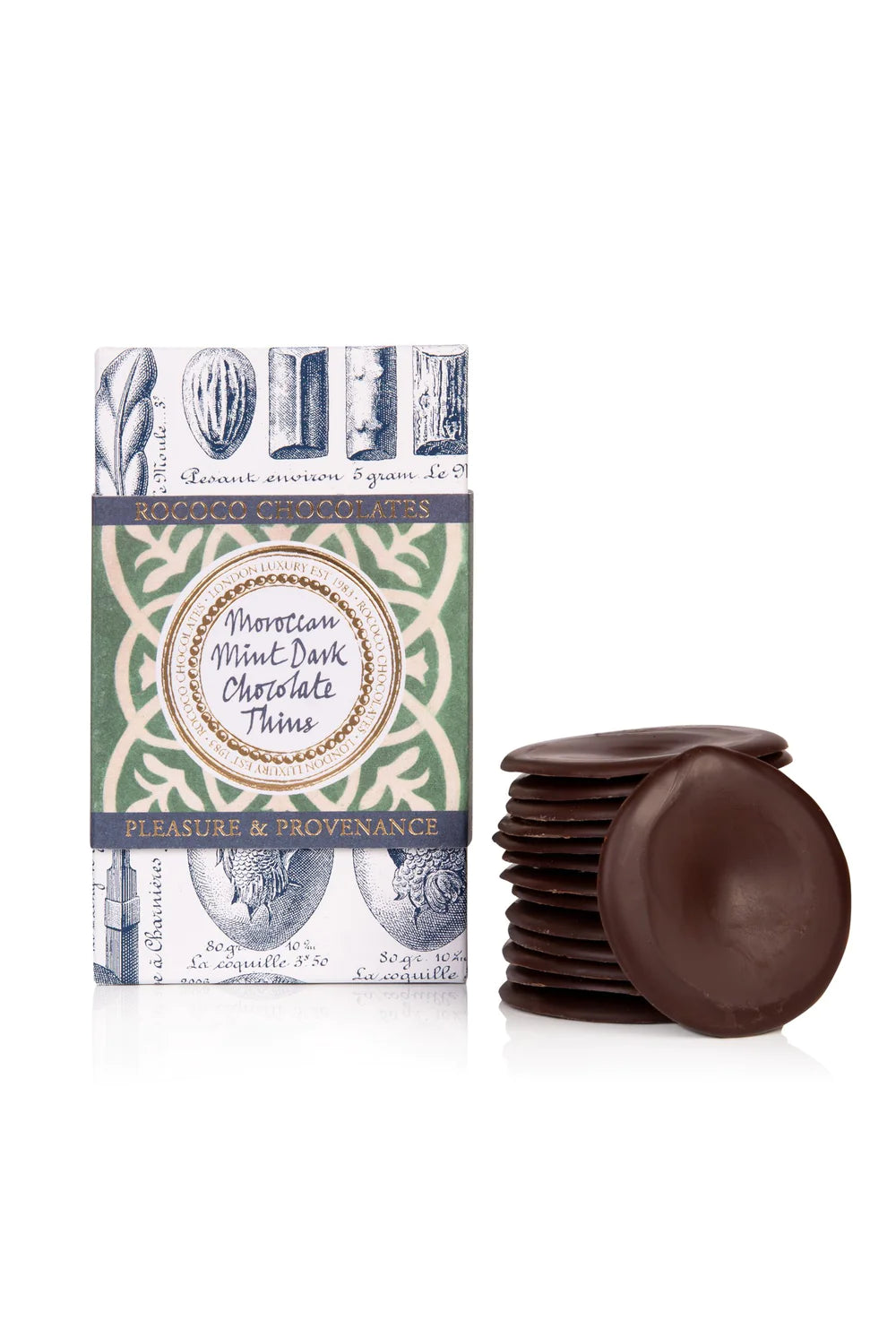 Moroccan Mint Chocolate Thins 150g– MacFarlanesDeli